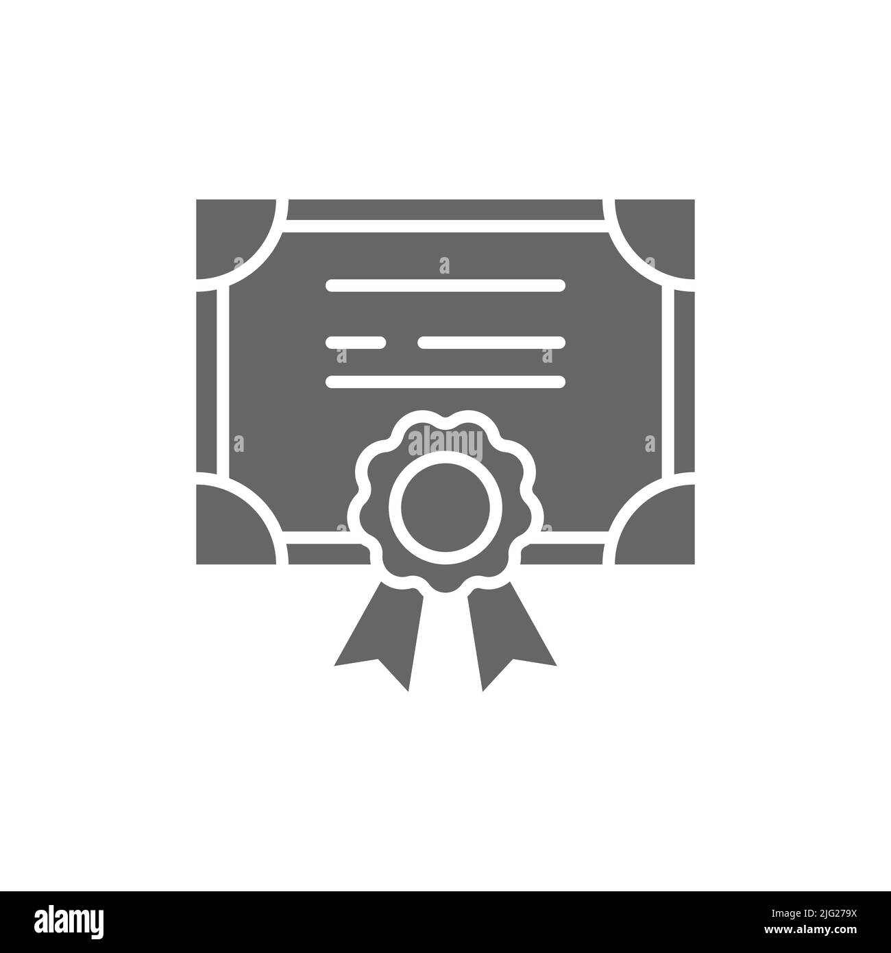 Stock share certificate glyph icon, filled glyph vector sign, linear ...