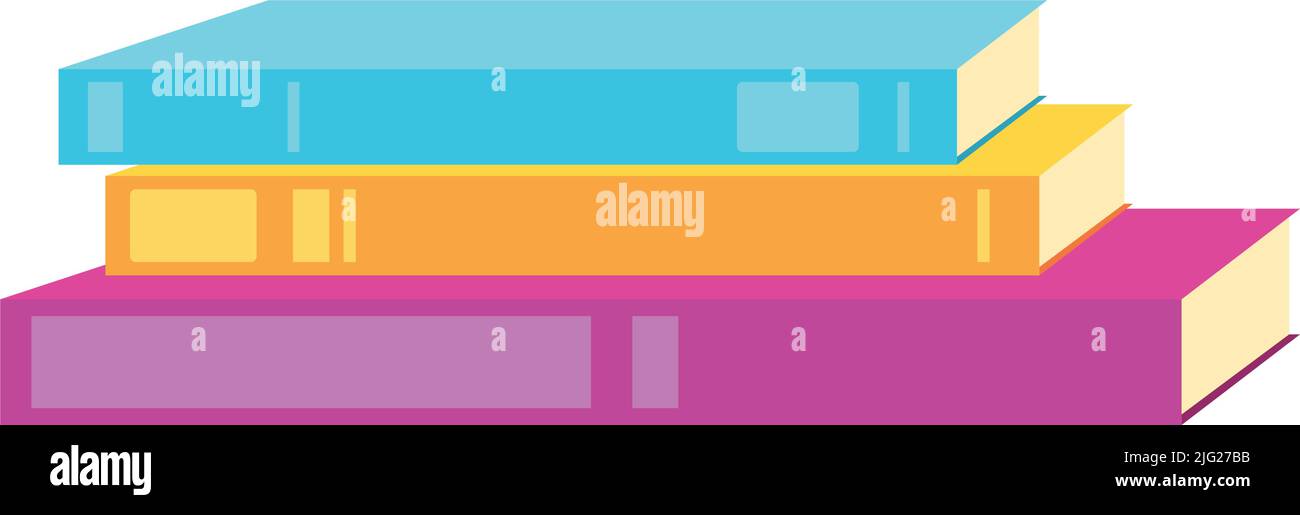 books stacks design Stock Vector Image & Art - Alamy