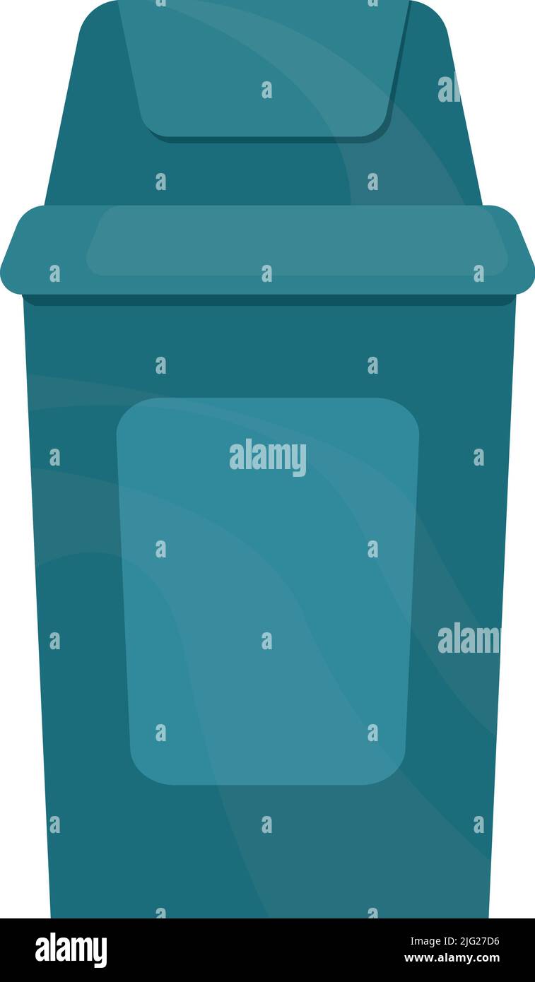 green trash bin Stock Vector Image & Art - Alamy