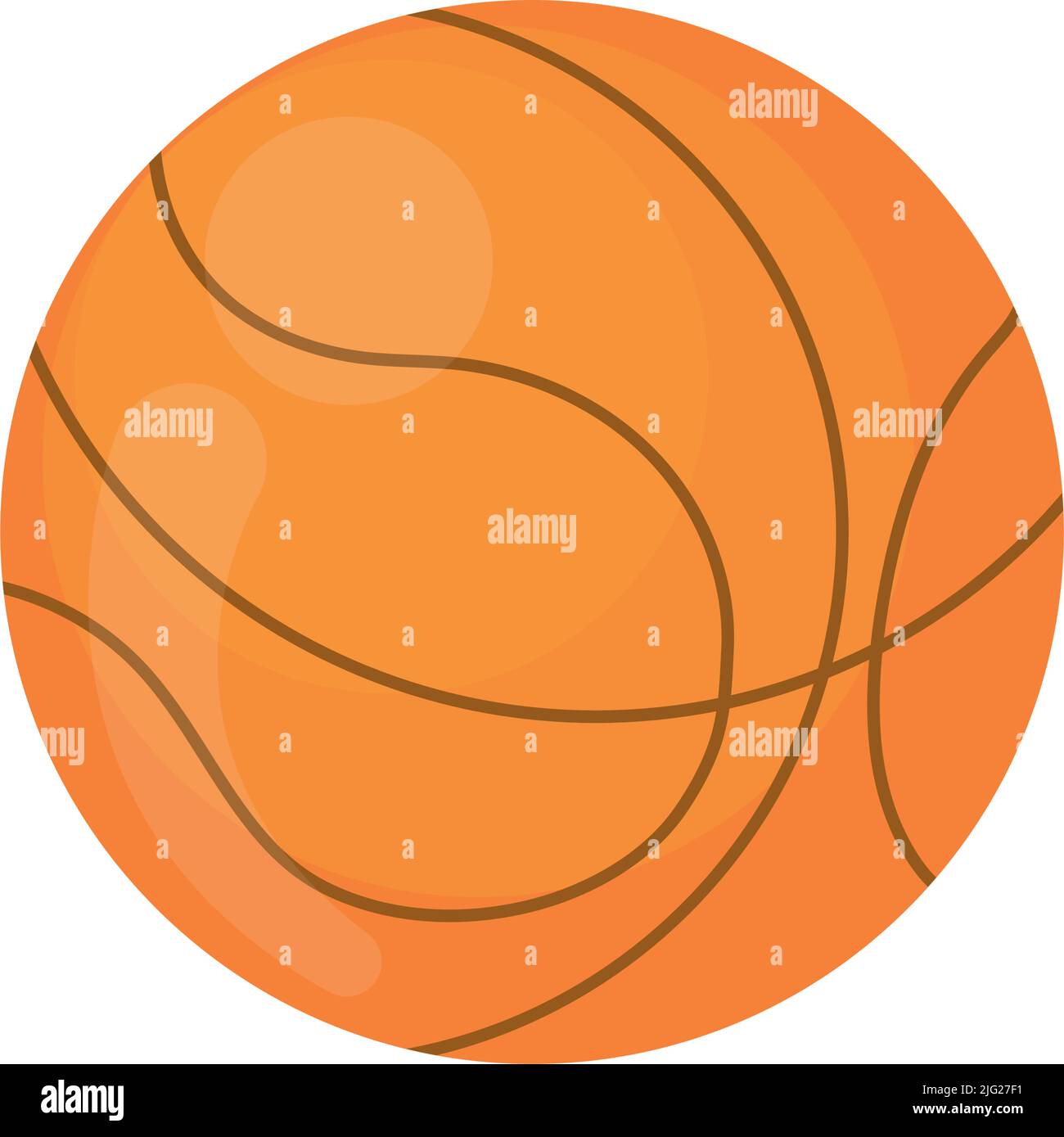 bright basketball ball Stock Vector Image & Art - Alamy