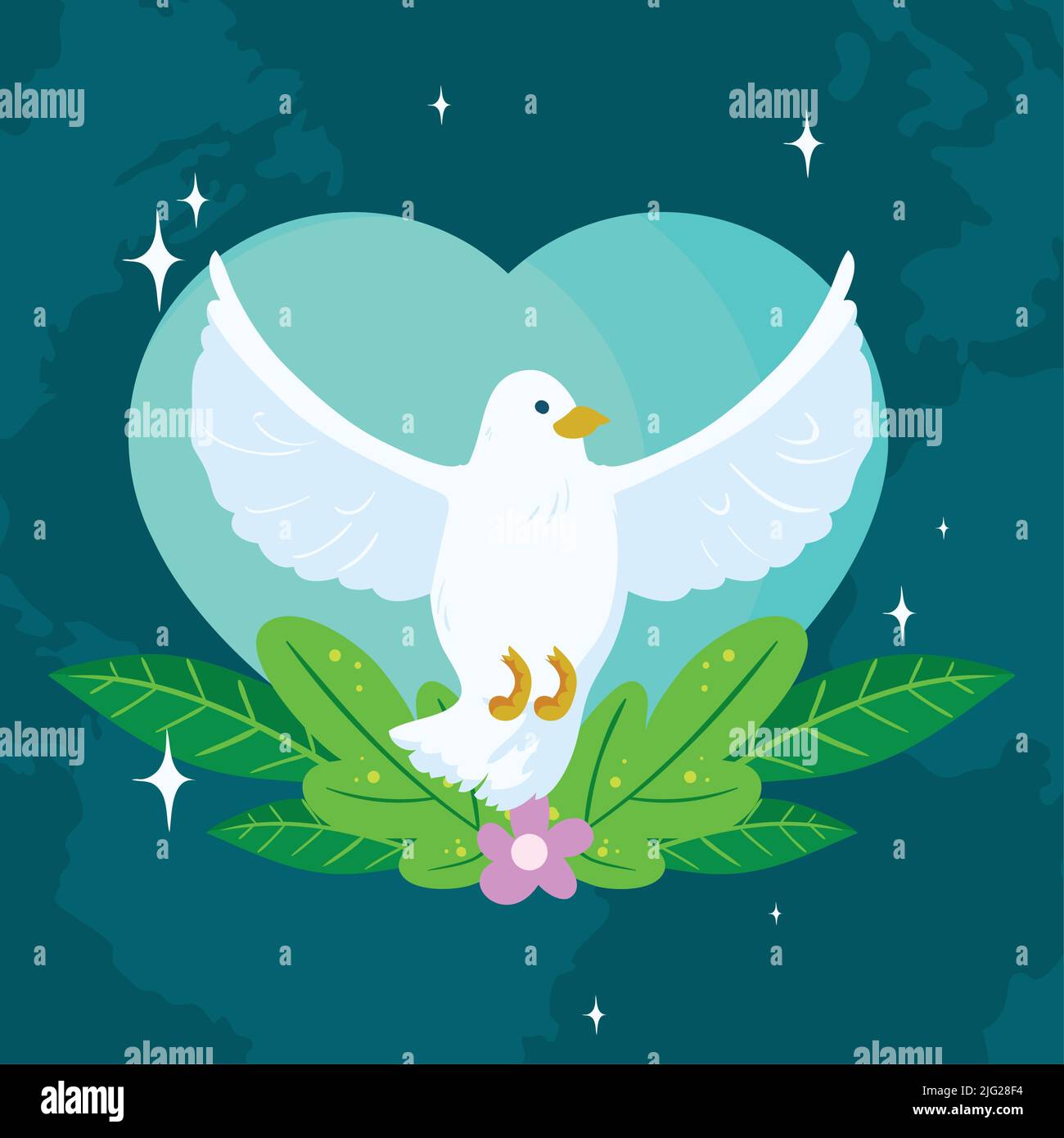 peace dove poster Stock Vector Image & Art - Alamy