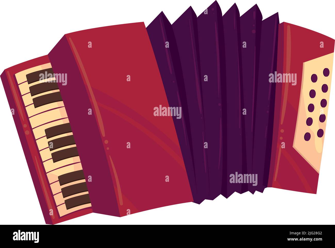 red accordion design Stock Vector Image & Art - Alamy
