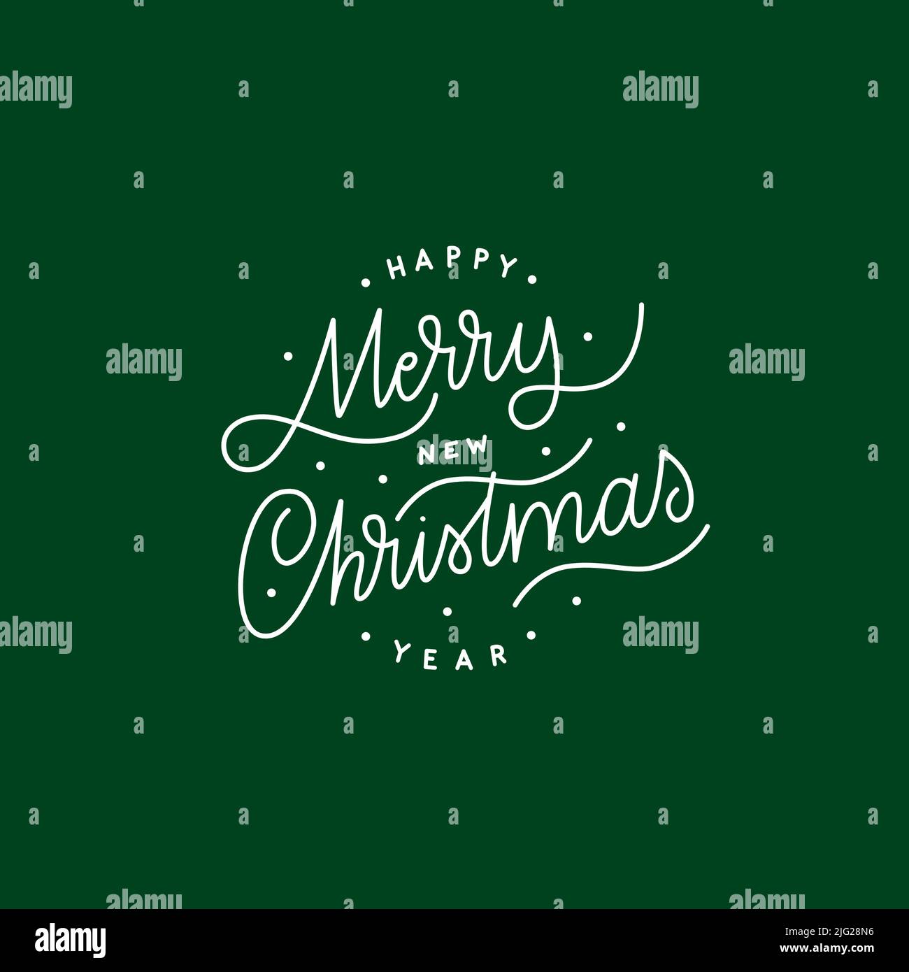 Merry Christmas simple calligraphy design for invitation and greeting ...