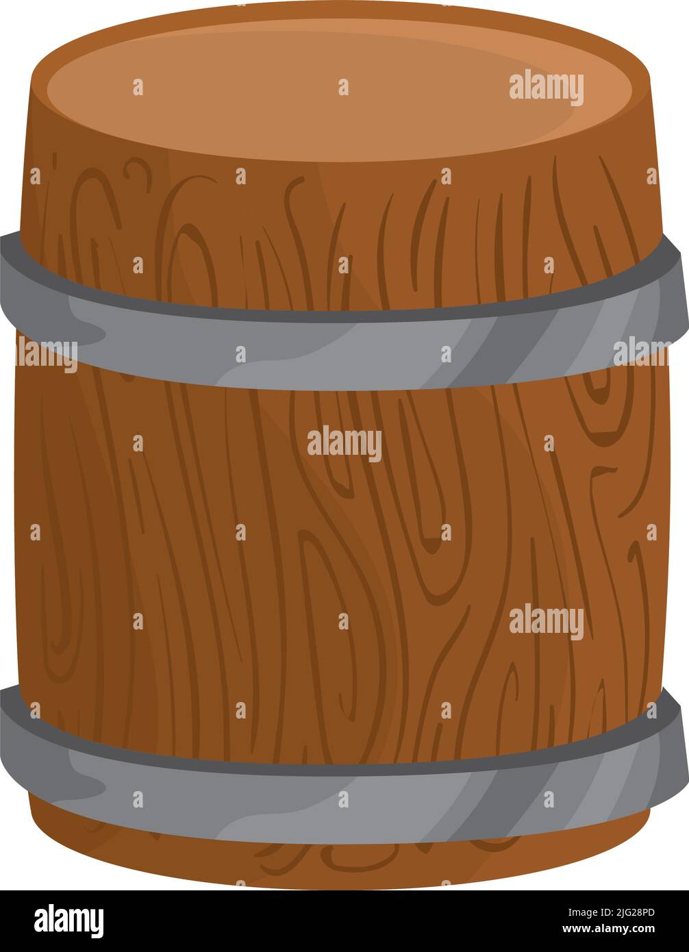 wooden beer barriel Stock Vector Image & Art - Alamy