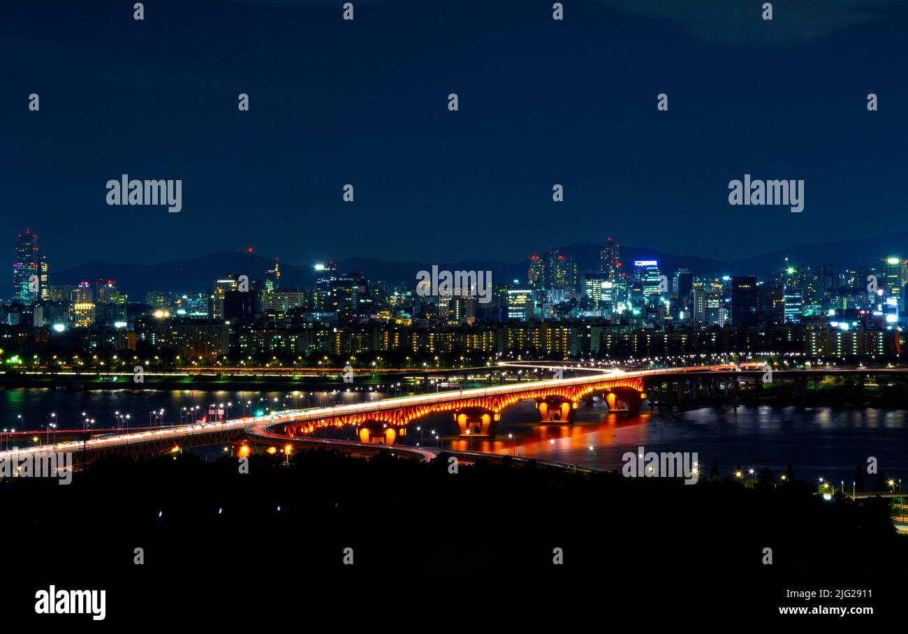 korea travel - Sangsu Bridge Stock Photo - Alamy