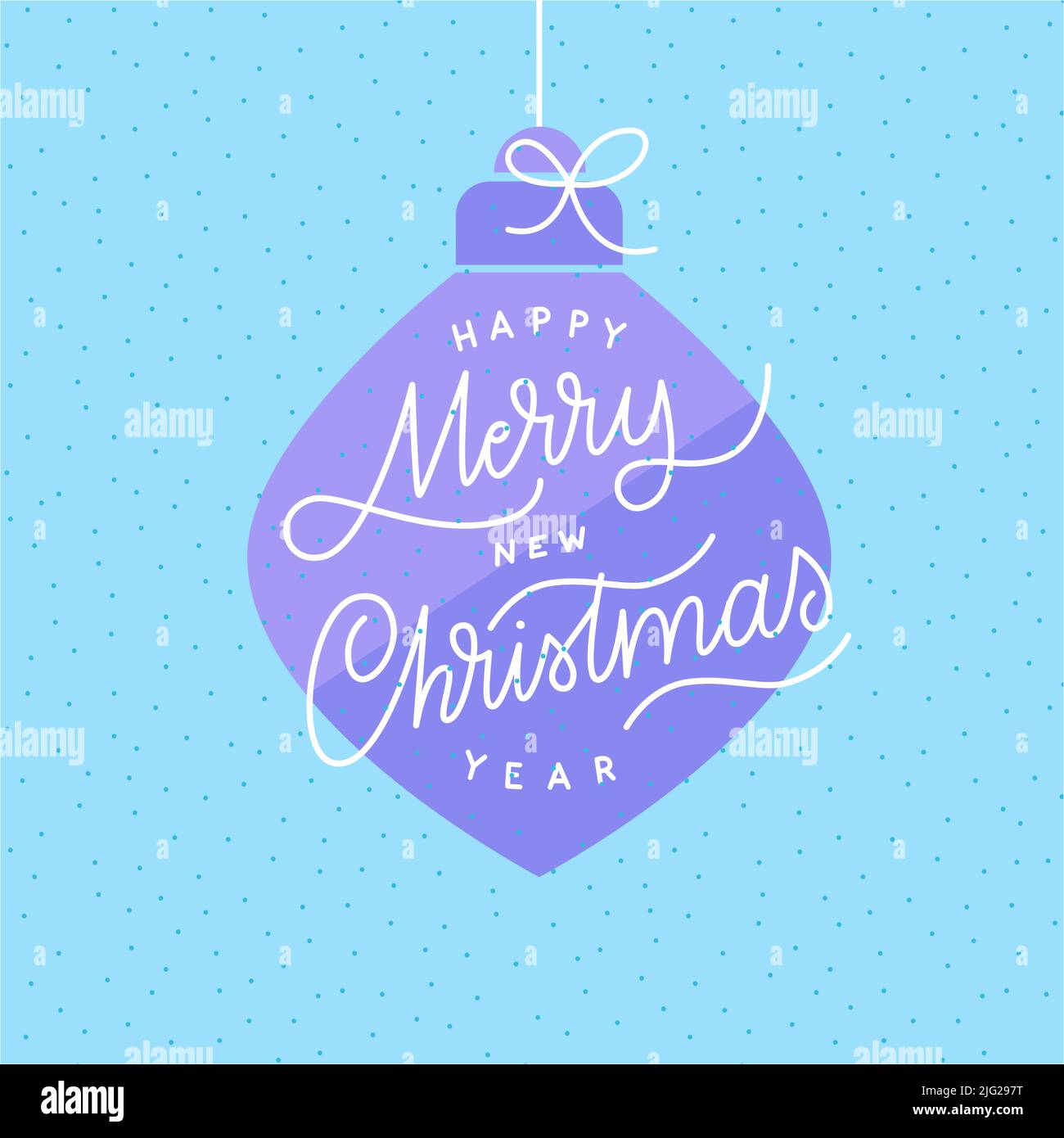 Merry Christmas simple calligraphy design for invitation and greeting ...