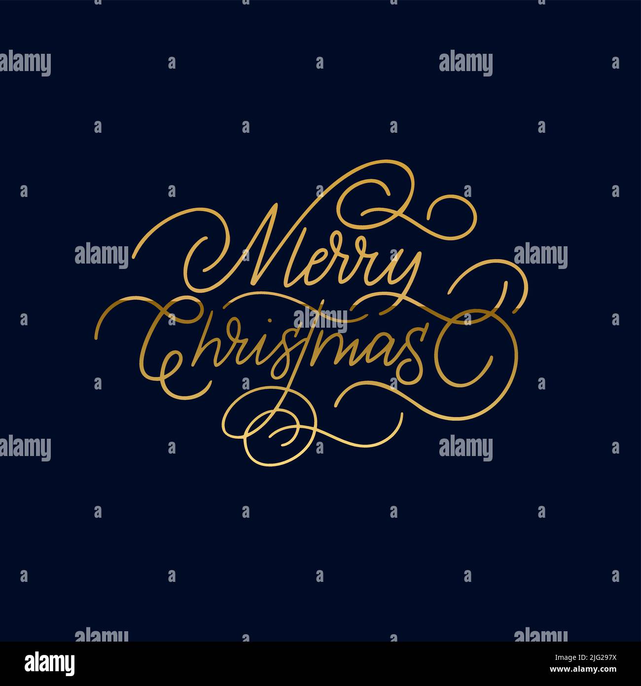 Merry Christmas simple calligraphy design for invitation and greeting ...