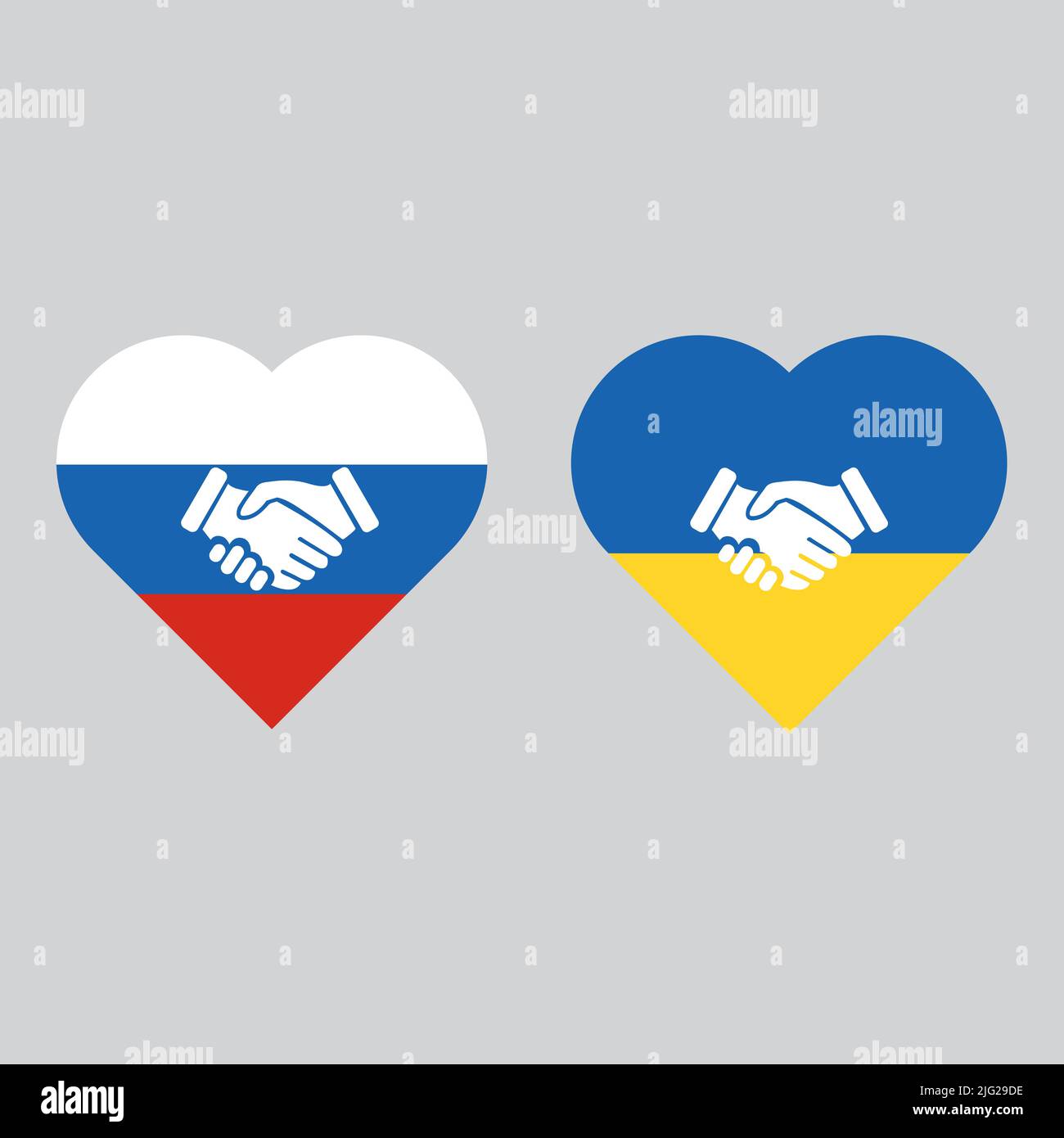 love shape praying concept. Vector illustration.Collection of heart ...