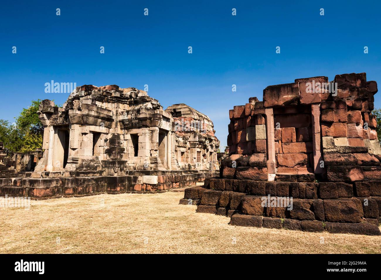 Prasat Hin Wat Phanom Wan, buddhist temple at khmer sanctuary, Nakhon ...