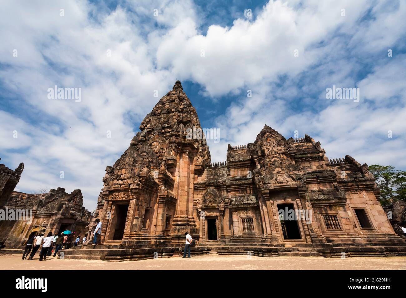 Prasat Hin Khao Phanom Rung, Khmer temple, Buri Ram, Buriram, Isan(Isaan),Thailand, Southeast ...