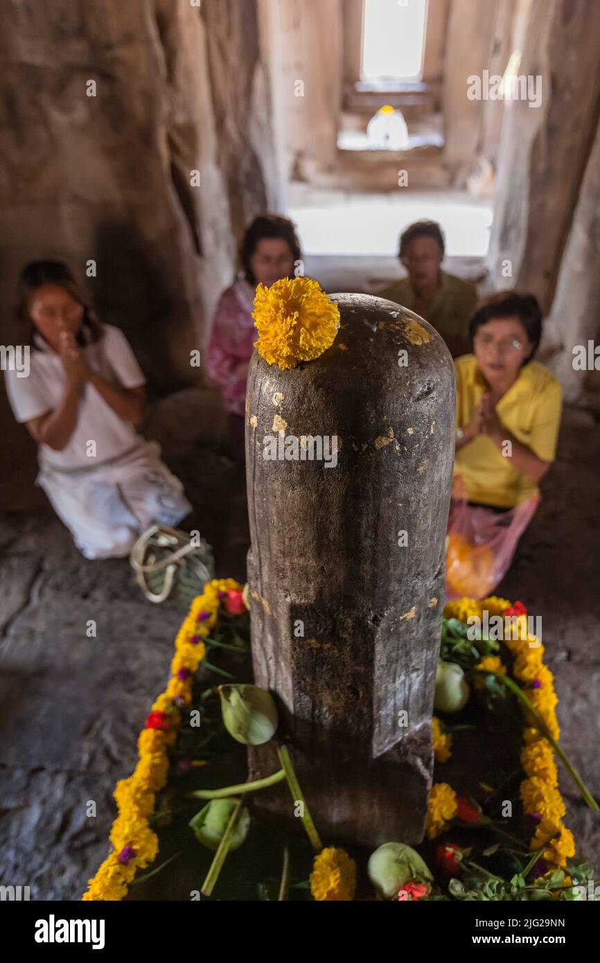 Praying to shivling hi-res stock photography and images - Alamy