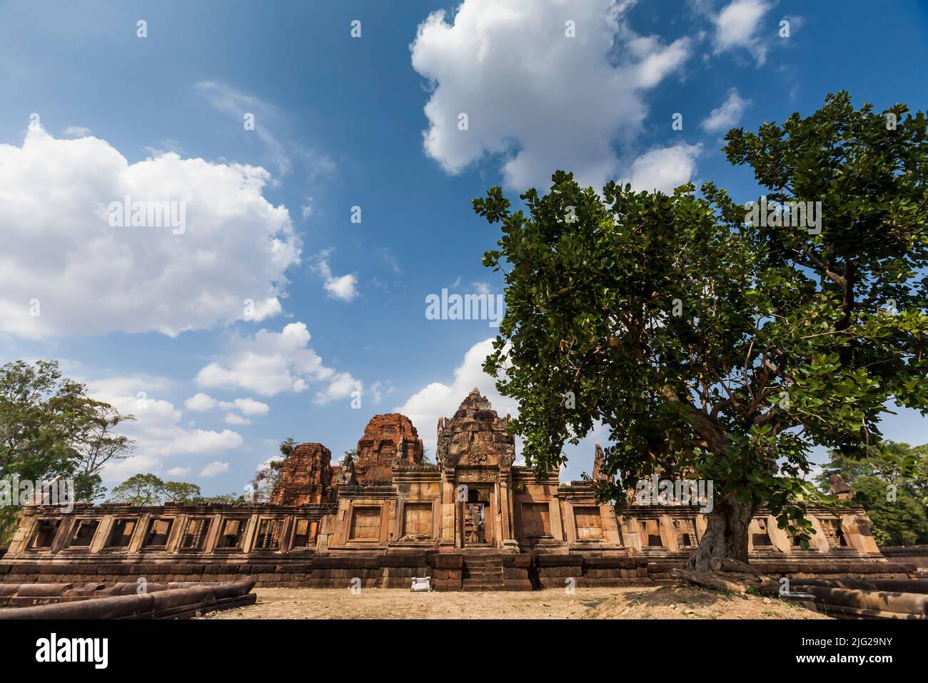 Prasat Muang Tam, Khmer temple, Buri Ram, Buriram, Isan(Isaan),Thailand ...