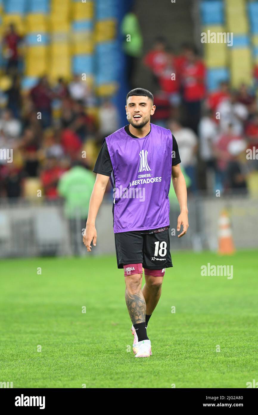 Rio, Brazil - July 06, 2022: Rodrigo Urena player in match between ...