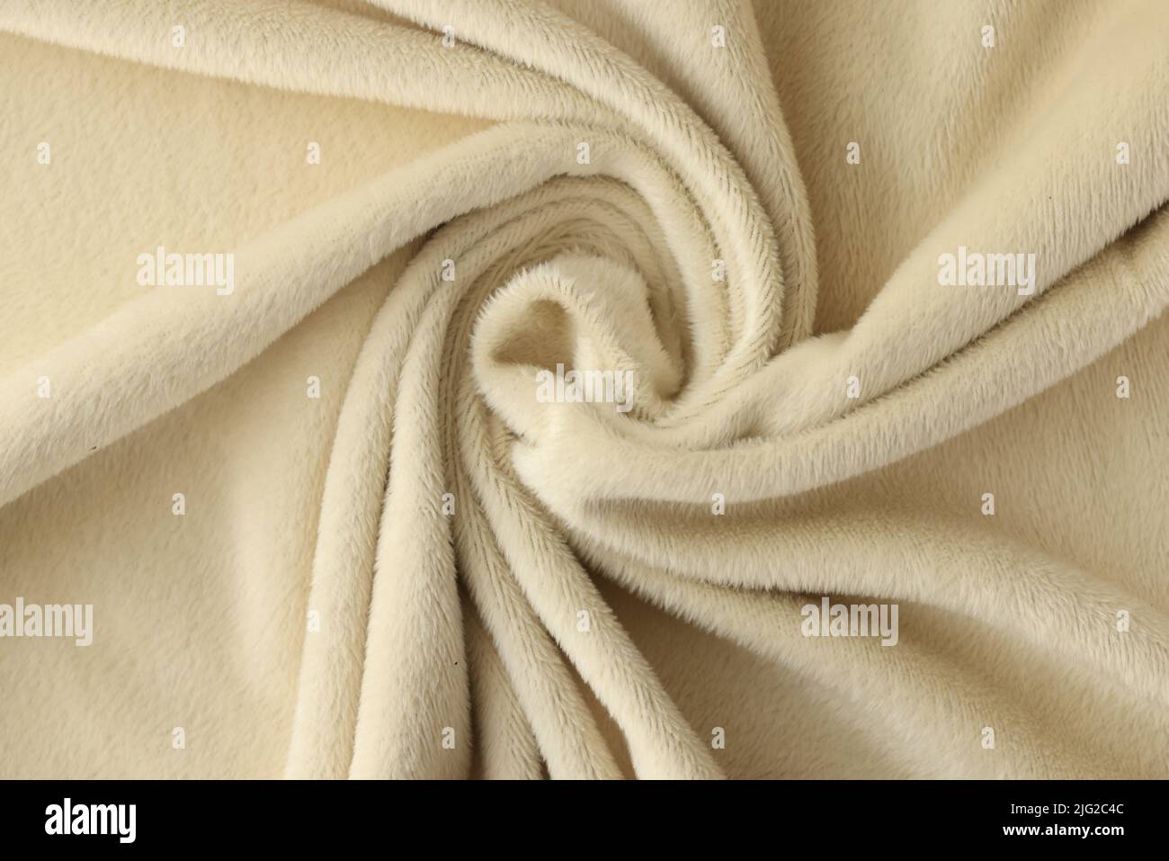 Crumpled sample beige fabric with print textured background for ...