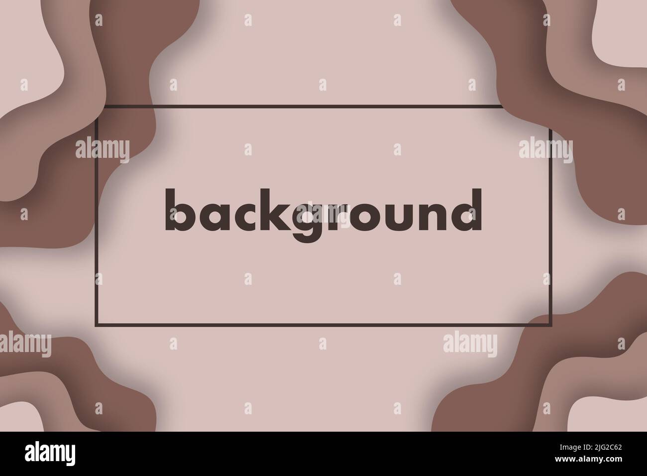 Abstract Paper Cut Background for Web Banner Design Vector Stock Photo ...