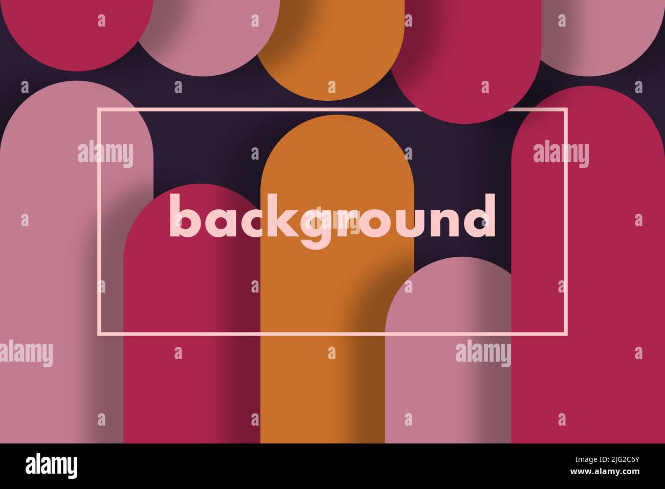 Abstract Paper Cut Background for Web Banner Design Vector Stock Photo ...