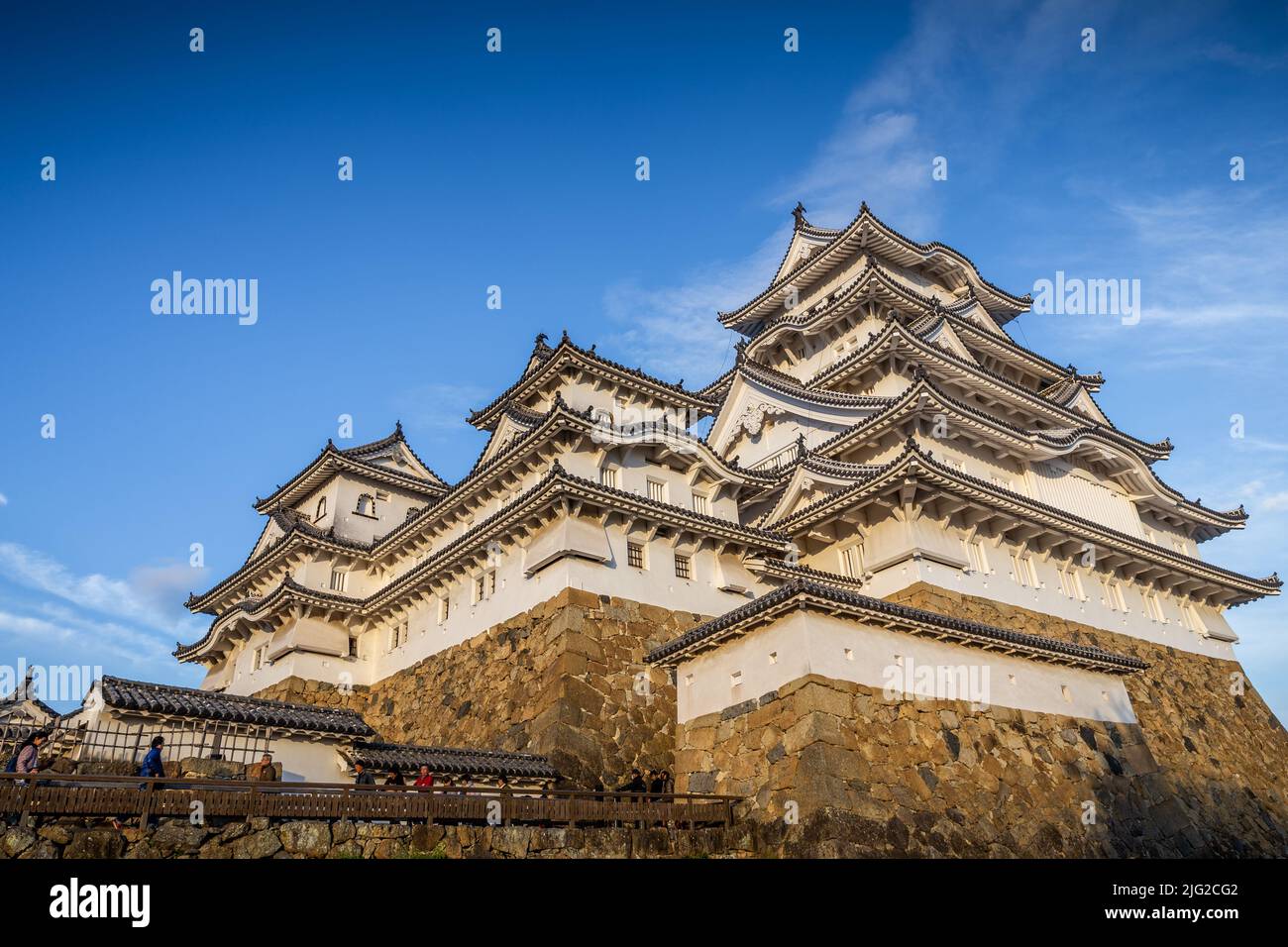 Osaka, Japan - November 23, 2018: Ancient japanese central building ...