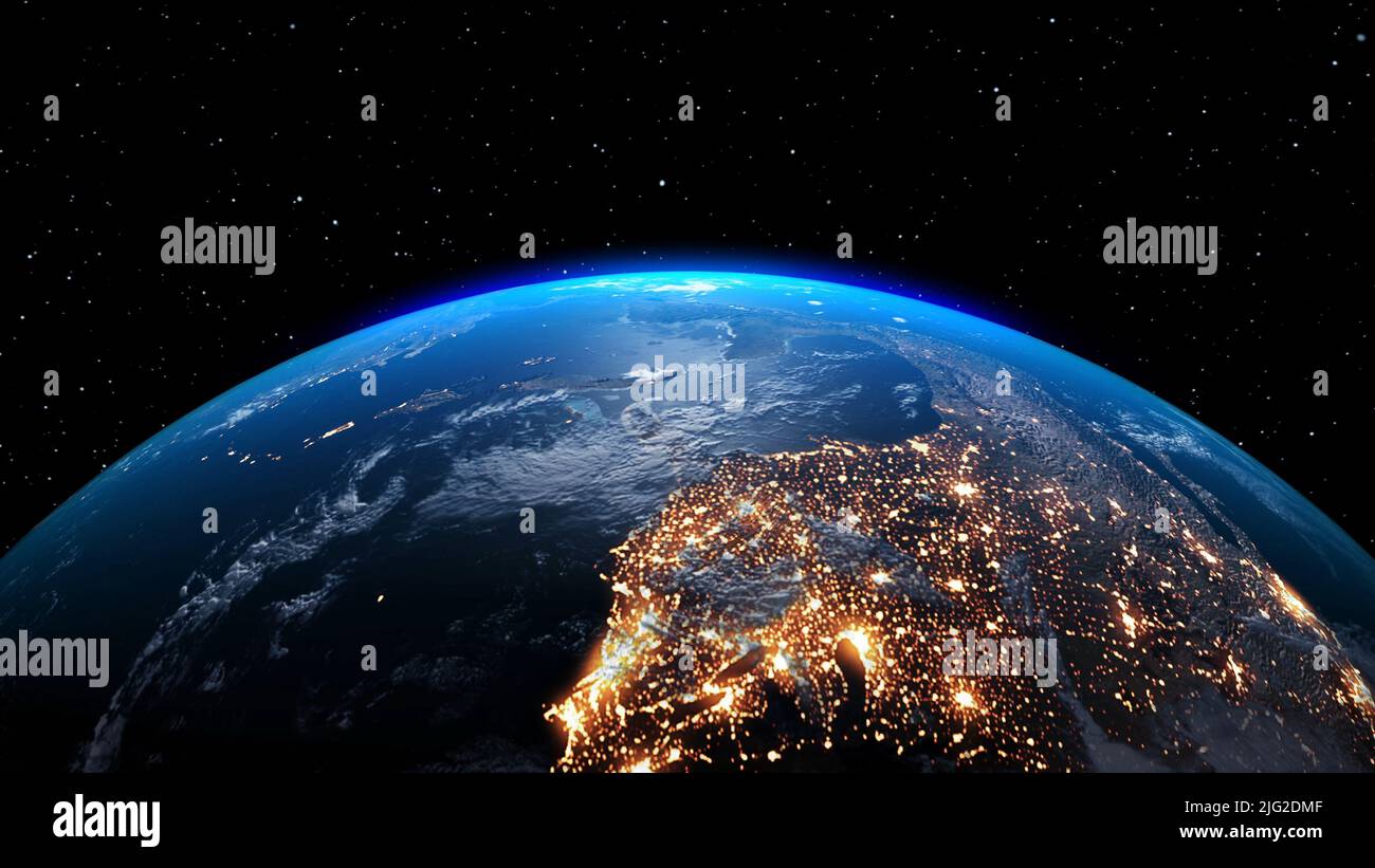 Us satellite space orbit hi-res stock photography and images - Alamy