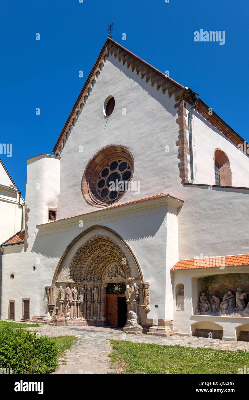 Kostel Nanebevzetí Panny Marie, Cisterciácké opatství Porta coeli ...