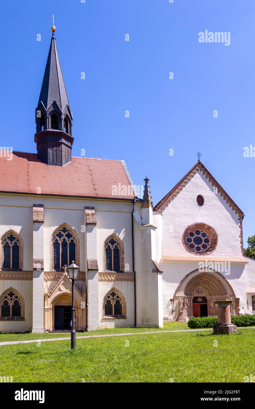 Kostel Nanebevzetí Panny Marie, Cisterciácké opatství Porta coeli ...