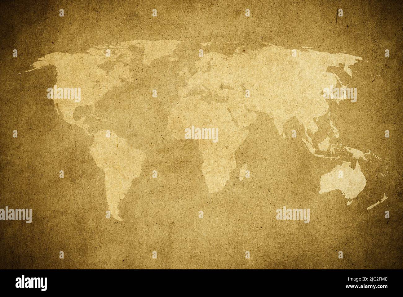 grunge map of the world Stock Photo - Alamy