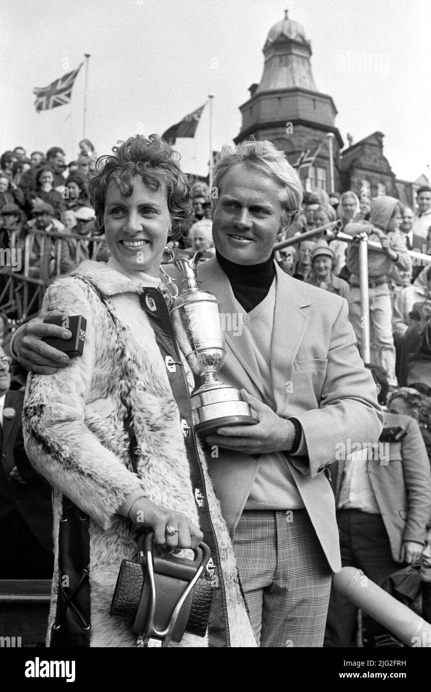 American golfer jack nicklaus and his wife hi-res stock photography and ...