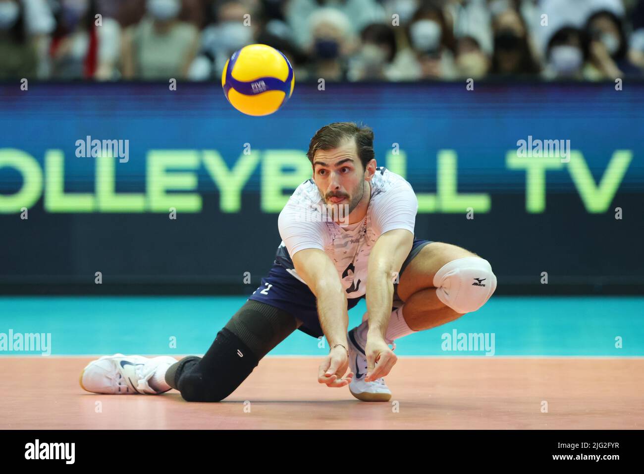 Maruzen Intec Arena Osaka, Osaka, Japan. 7th July, 2022. Russell Aaron ...