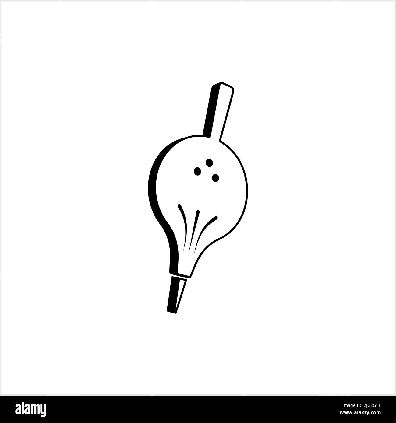 Bellows Icon, Air Blasting Equipment Vector Art Illustration Stock ...