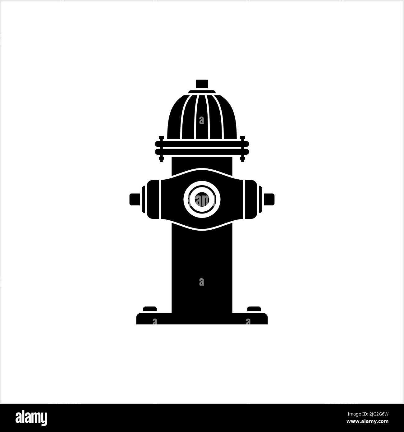 Fire Hydrant Icon, Fireplug Icon, Fire Pump Icon Vector Art ...