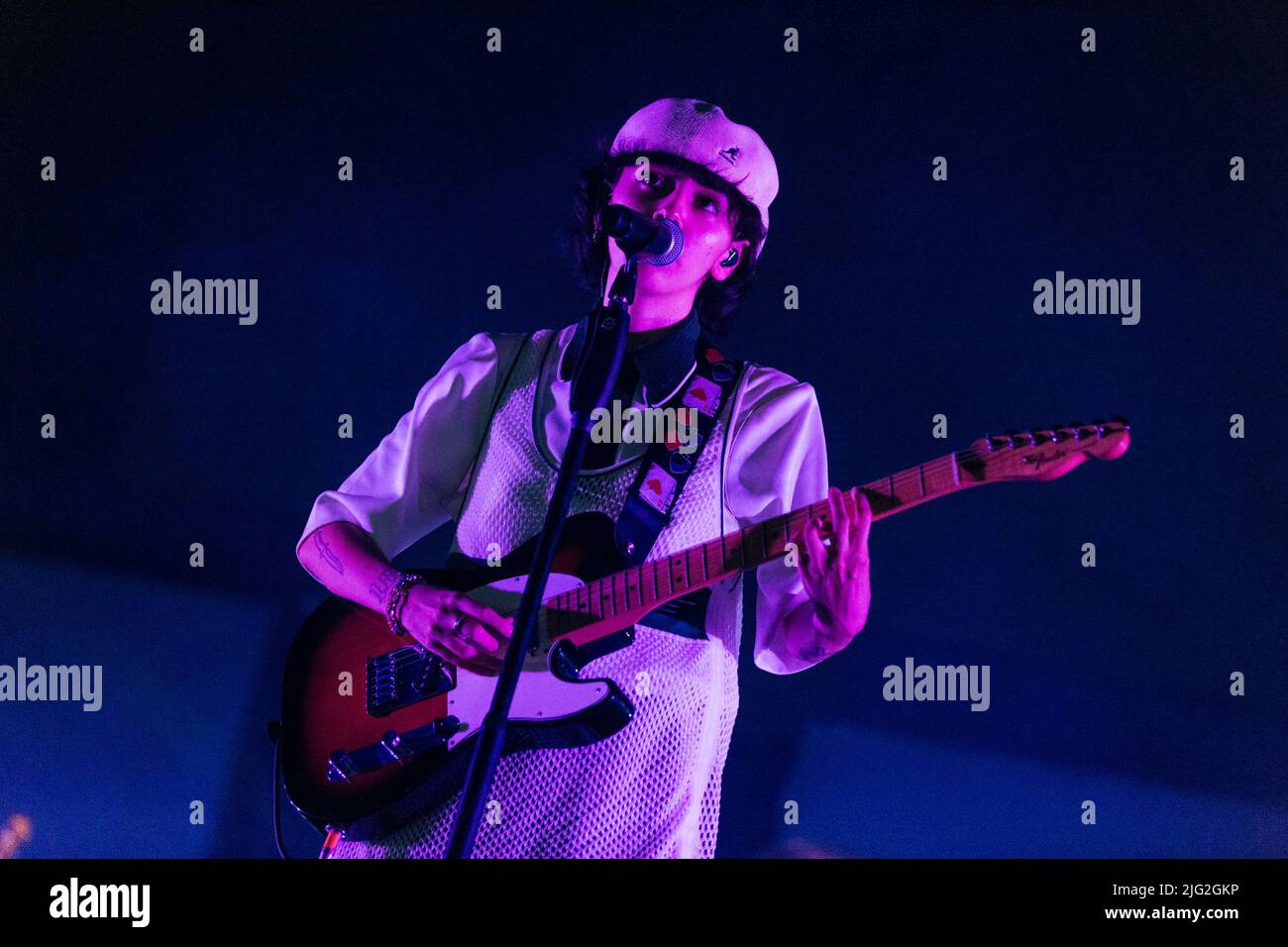 Roma, Italy. 06th July, 2022. Ariete (Arianna Del Giaccio) during ...