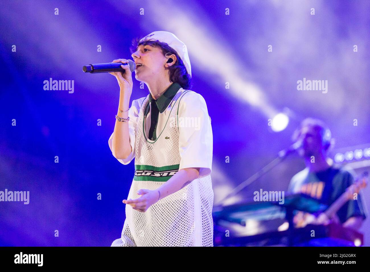 Roma, Italy. 06th July, 2022. Ariete (Arianna Del Giaccio) during ...