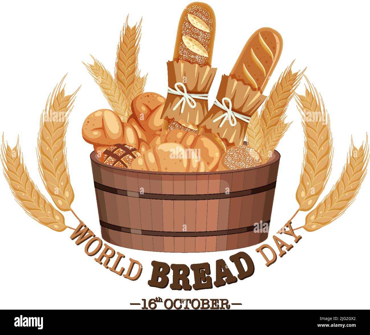 Poster of world bread day illustration Stock Vector Image & Art - Alamy