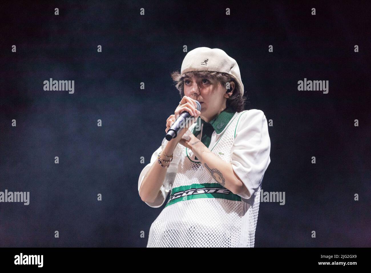 Roma, Italy. 06th July, 2022. Ariete (Arianna Del Giaccio) during ...