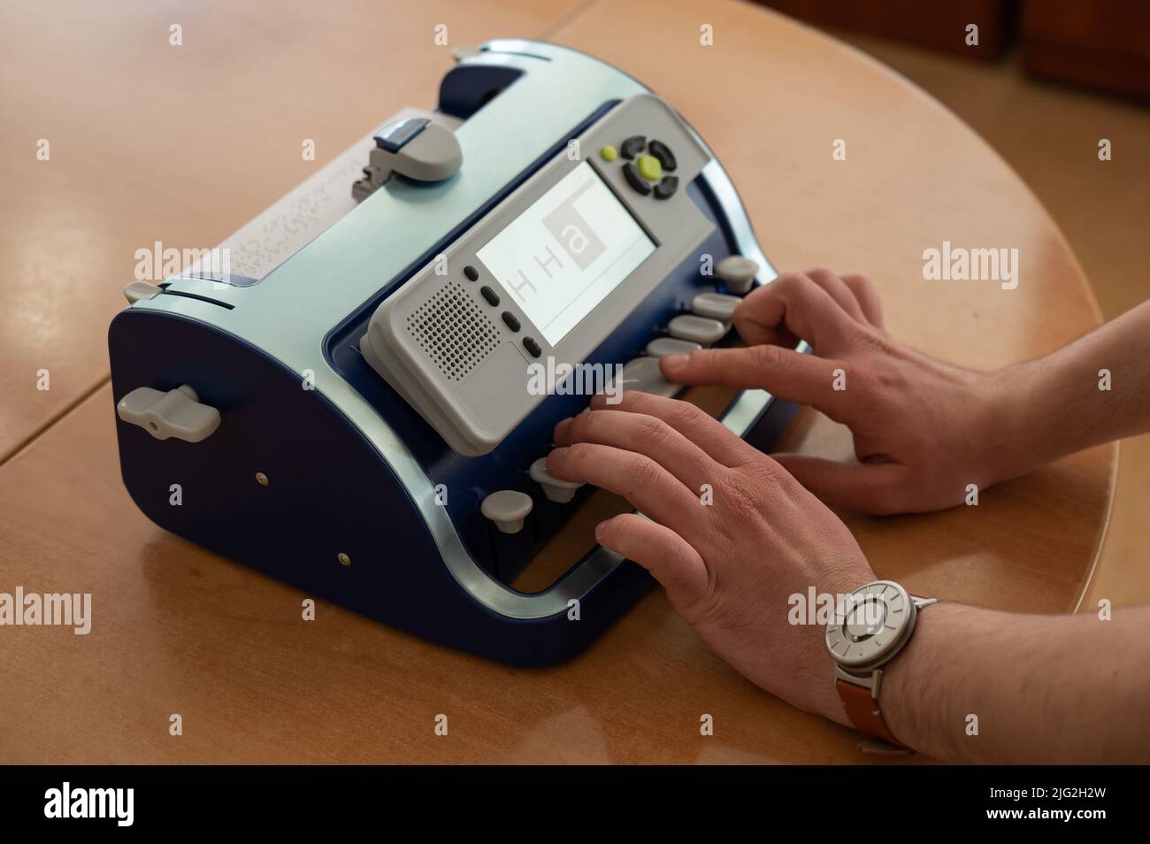 Braille printer hi-res stock photography and images - Alamy