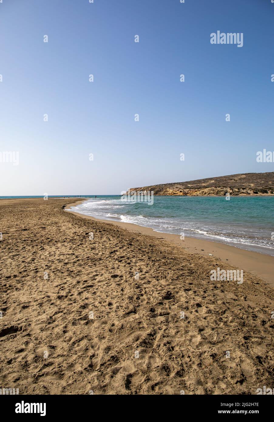 Macheria beach on Rhodos, Dodecanese islands Stock Photo - Alamy