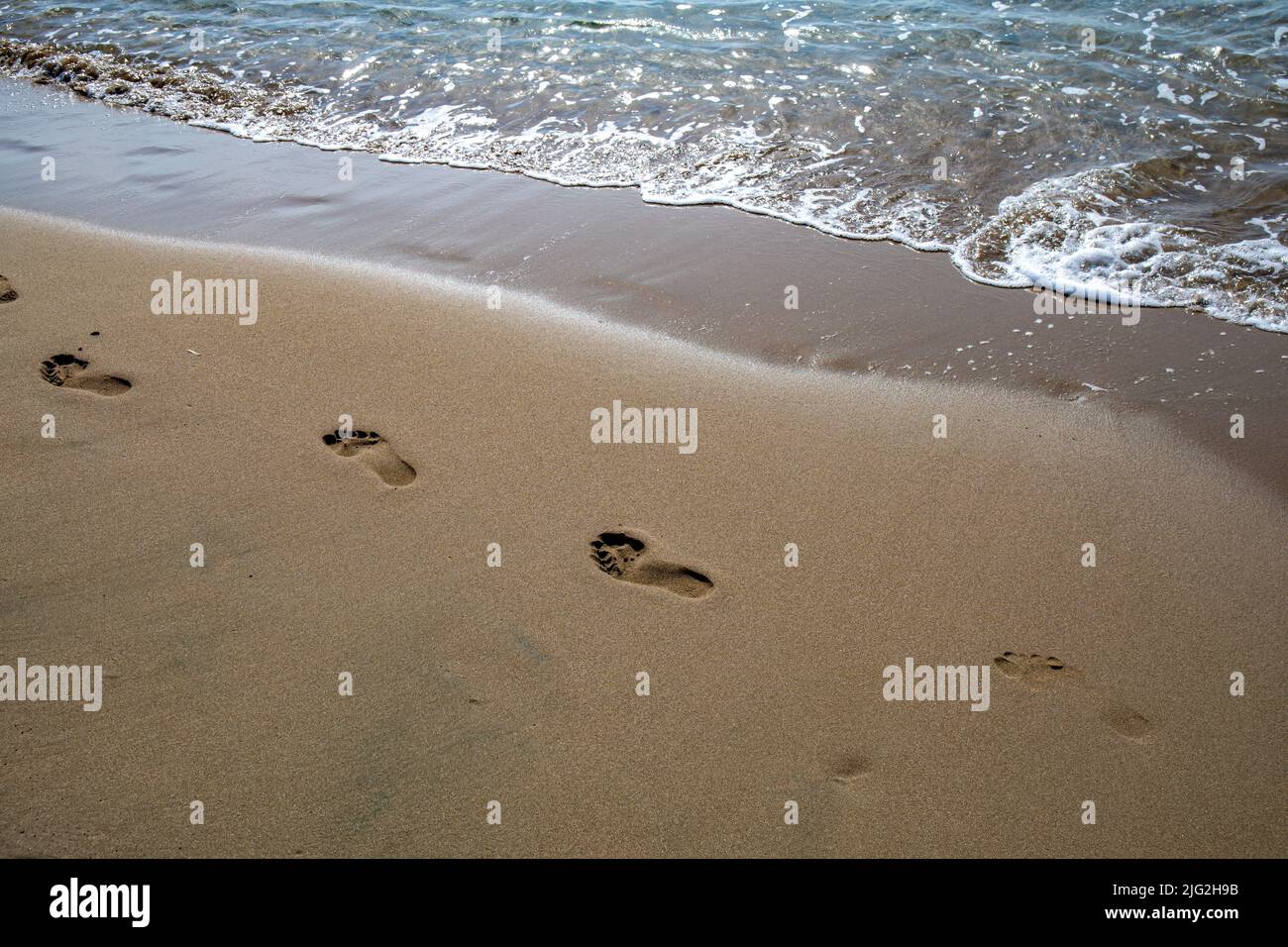 Macheria beach on Rhodos island, Dodecanese Stock Photo - Alamy