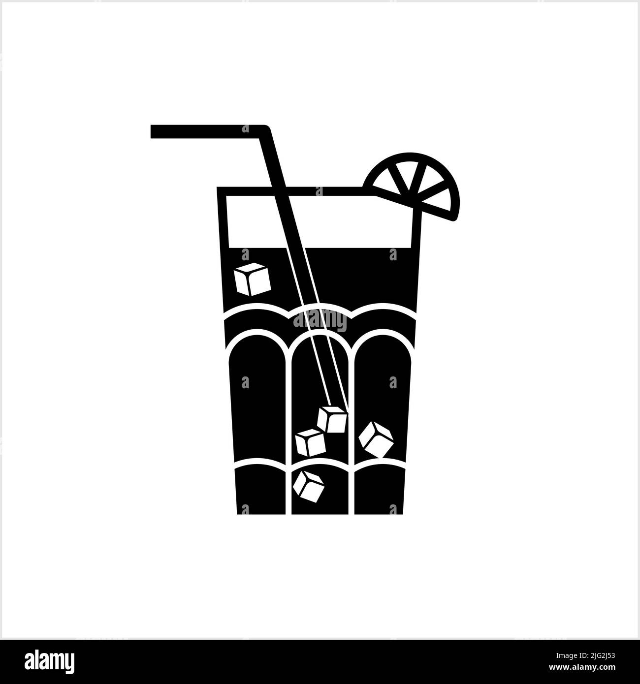 Chilled ice tea Stock Vector Images - Alamy