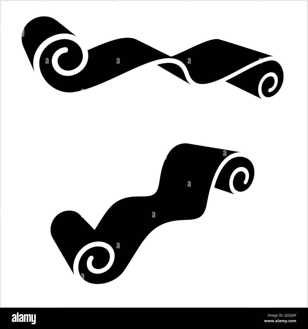 Roll Icon, Mat, Rug, Carpet Or Paper Roll Icon Of Anything Vector Art ...