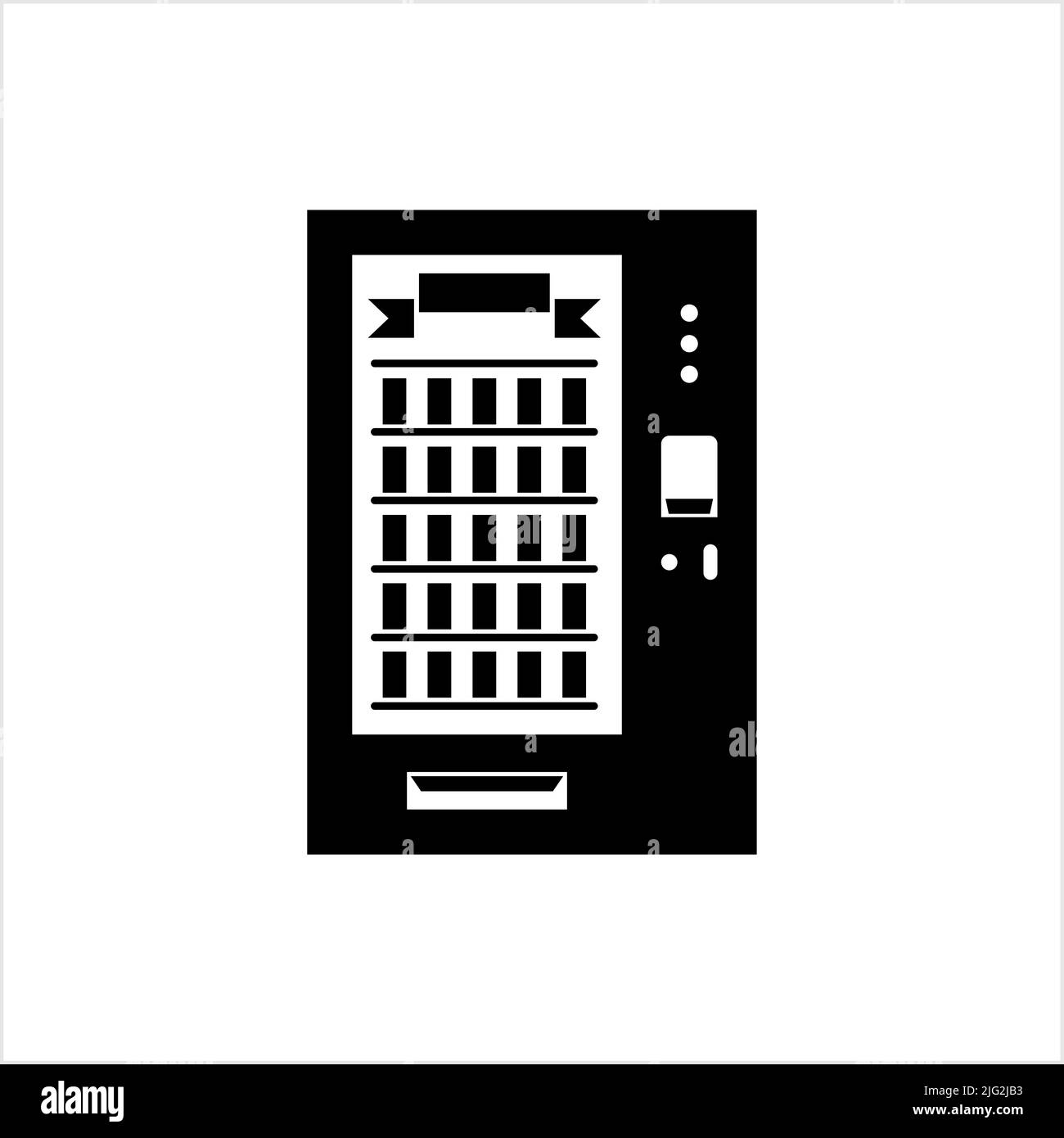 Soda Vending Machine Icon, Soda Can, Soft Drink Automatic Vending ...