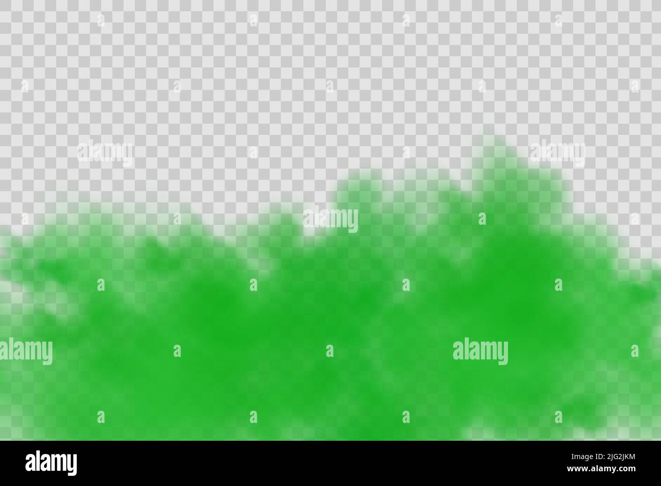 Realistic scary mystical green fog.Night Halloween. Purple poisonous ...