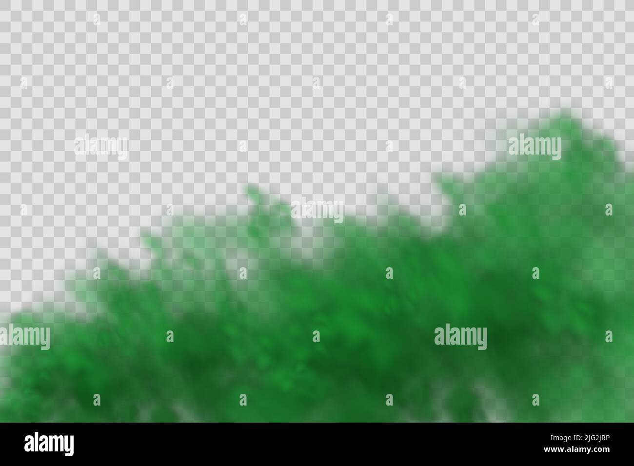 Realistic scary mystical green fog.Night Halloween. Purple poisonous ...