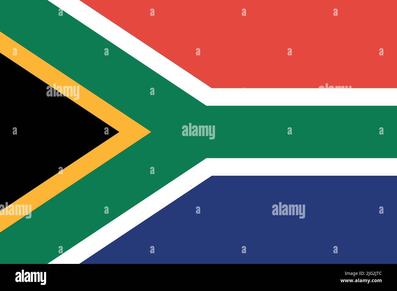 Flag of Republic of South Africa. RSA national symbol in official ...