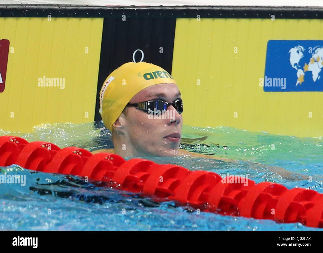 Zac Stubblety - Cook of Australia Finale 200 M Breackstroke Men during the 19th FINA World ...