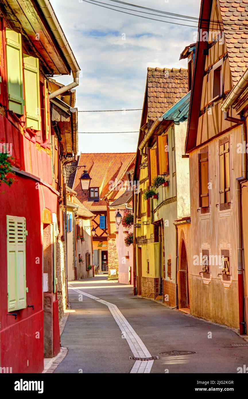 Turckheim, Alsace, France Stock Photo - Alamy