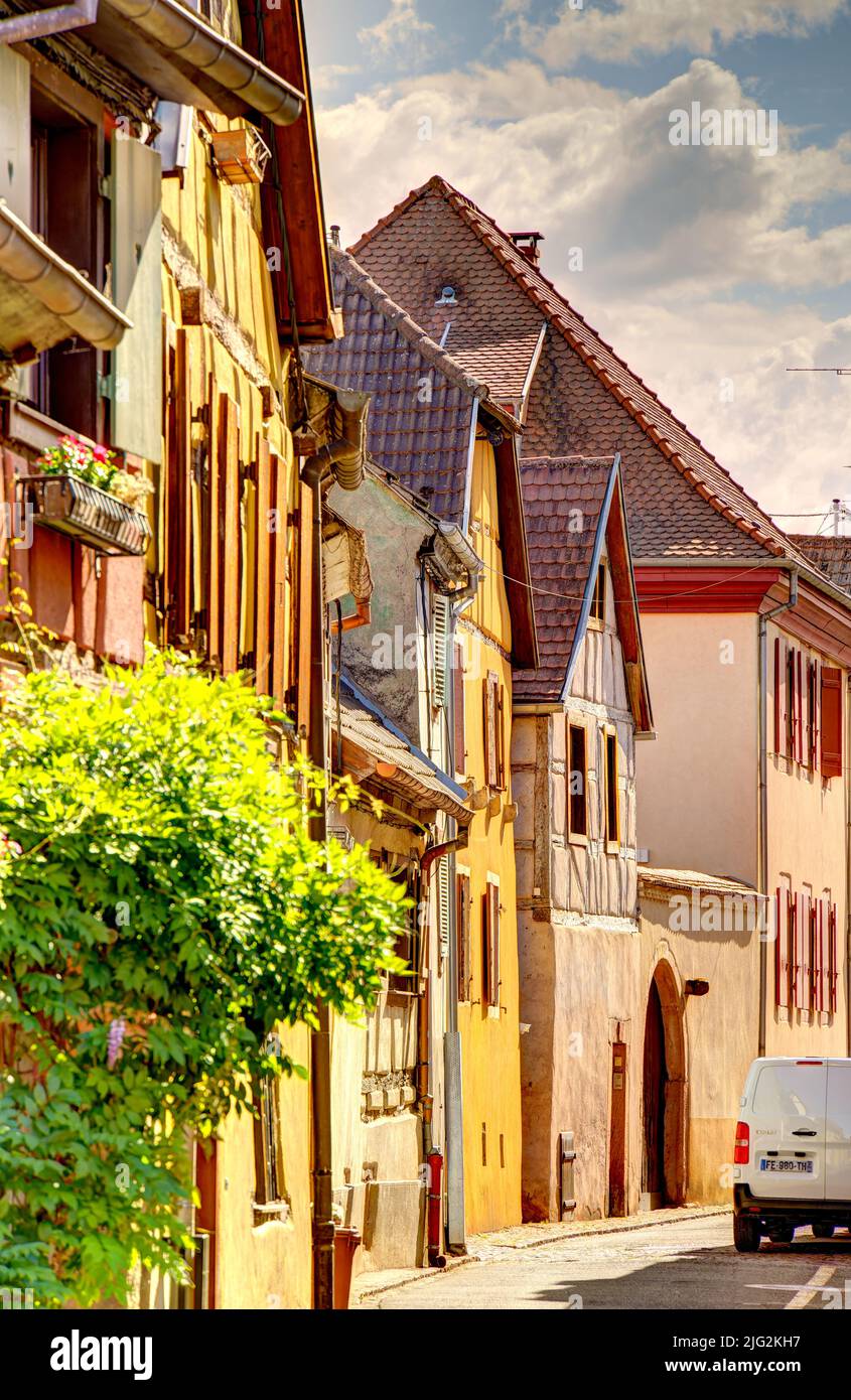 Turckheim, Alsace, France Stock Photo - Alamy