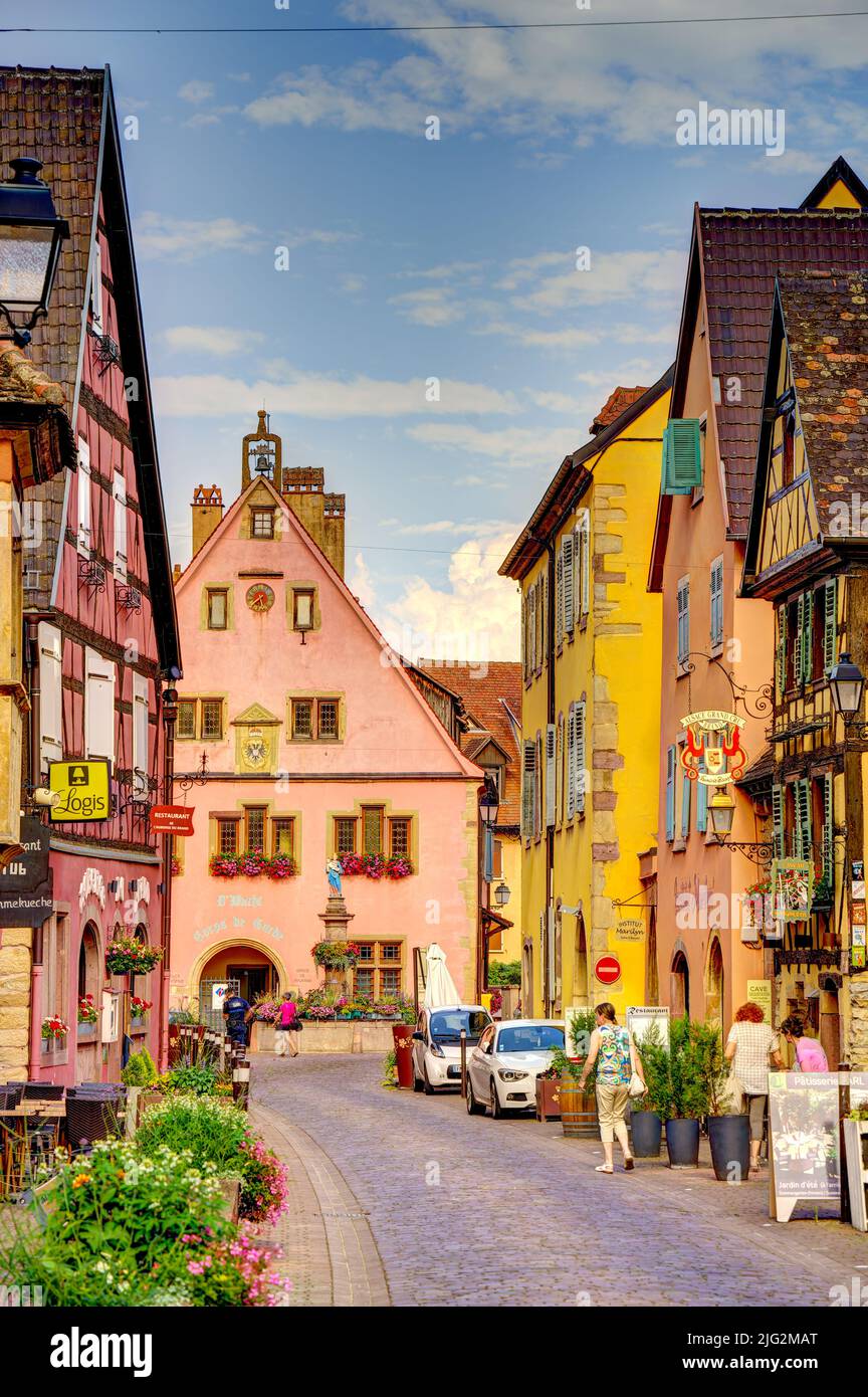 Turckheim, Alsace, France Stock Photo - Alamy