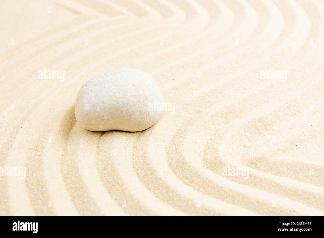 zen stone and sand meditation garden. Spa wellness background for ...
