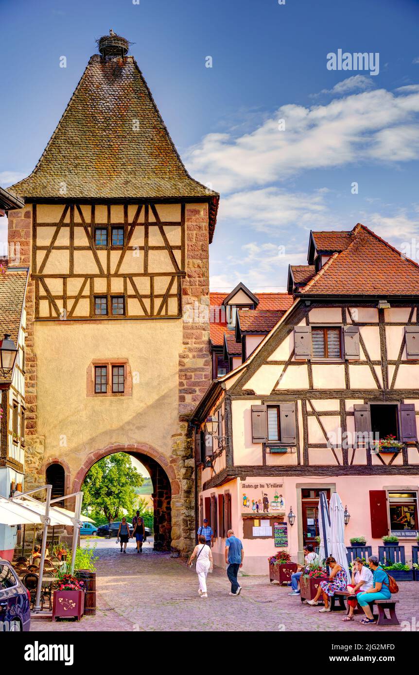 Turckheim, Alsace, France Stock Photo - Alamy