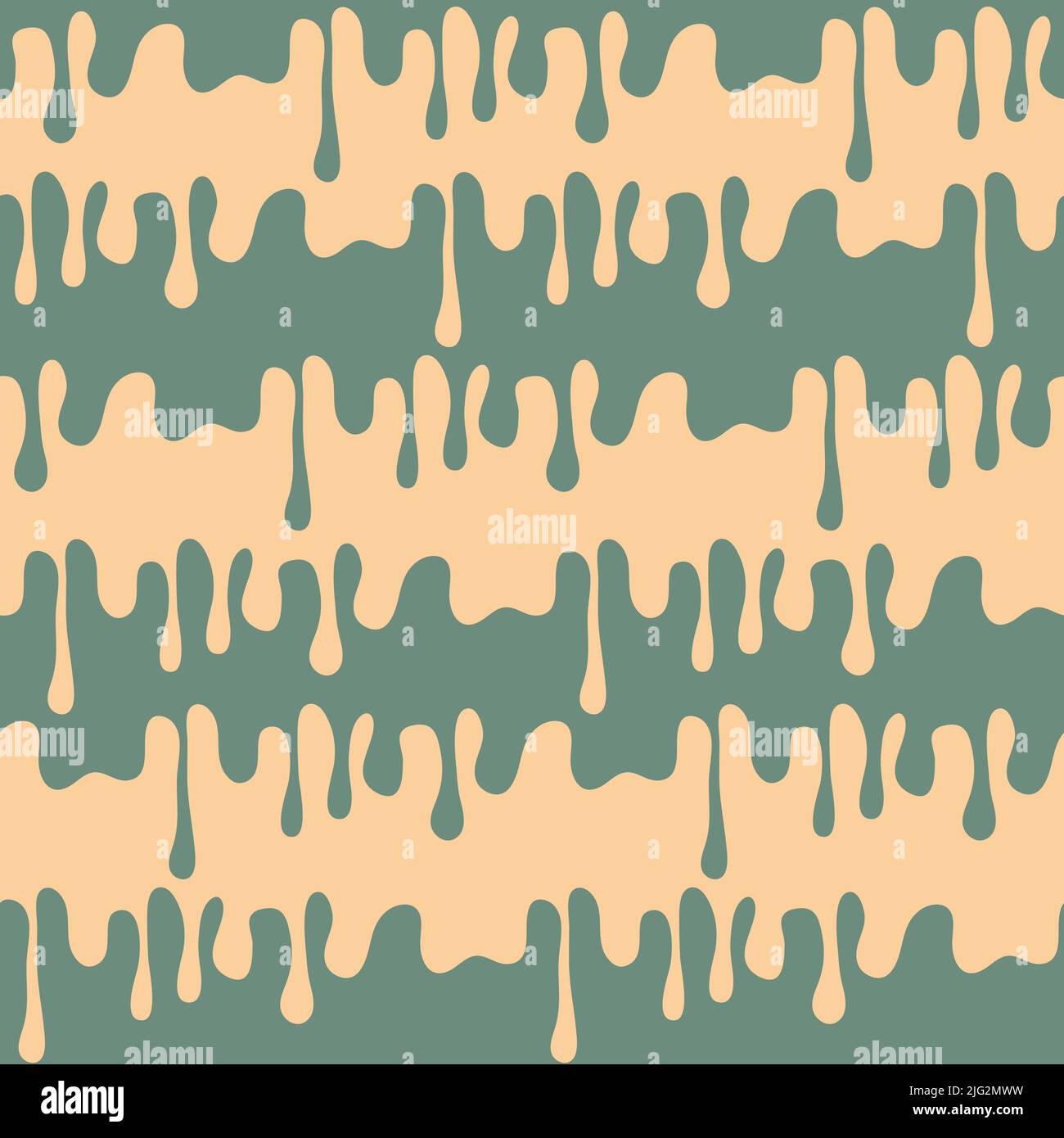 Drop smudge sauce syrup green yellow abstract seamless pattern for ...