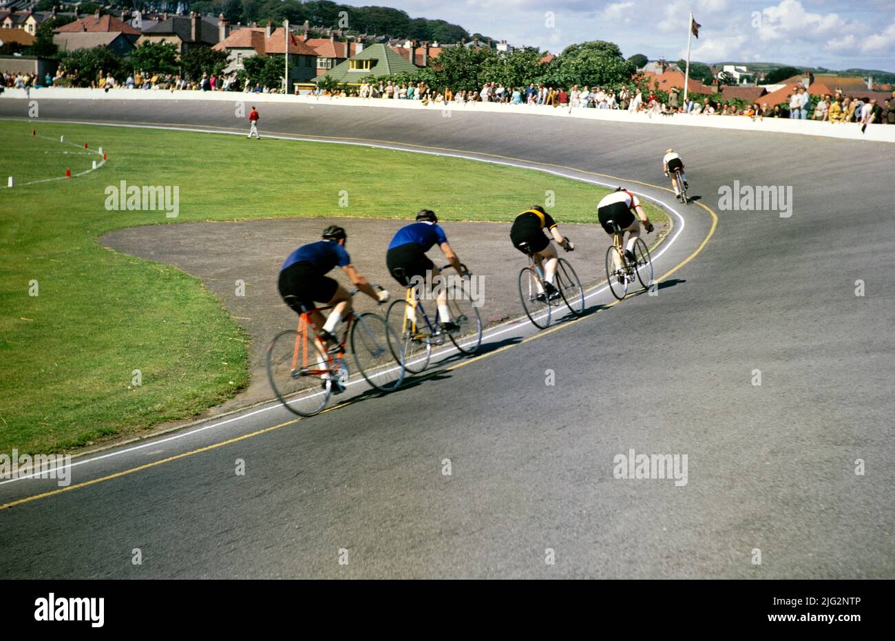 Cycling event at Onchan Raceway, Isle of Man, British Crown Dependency ...